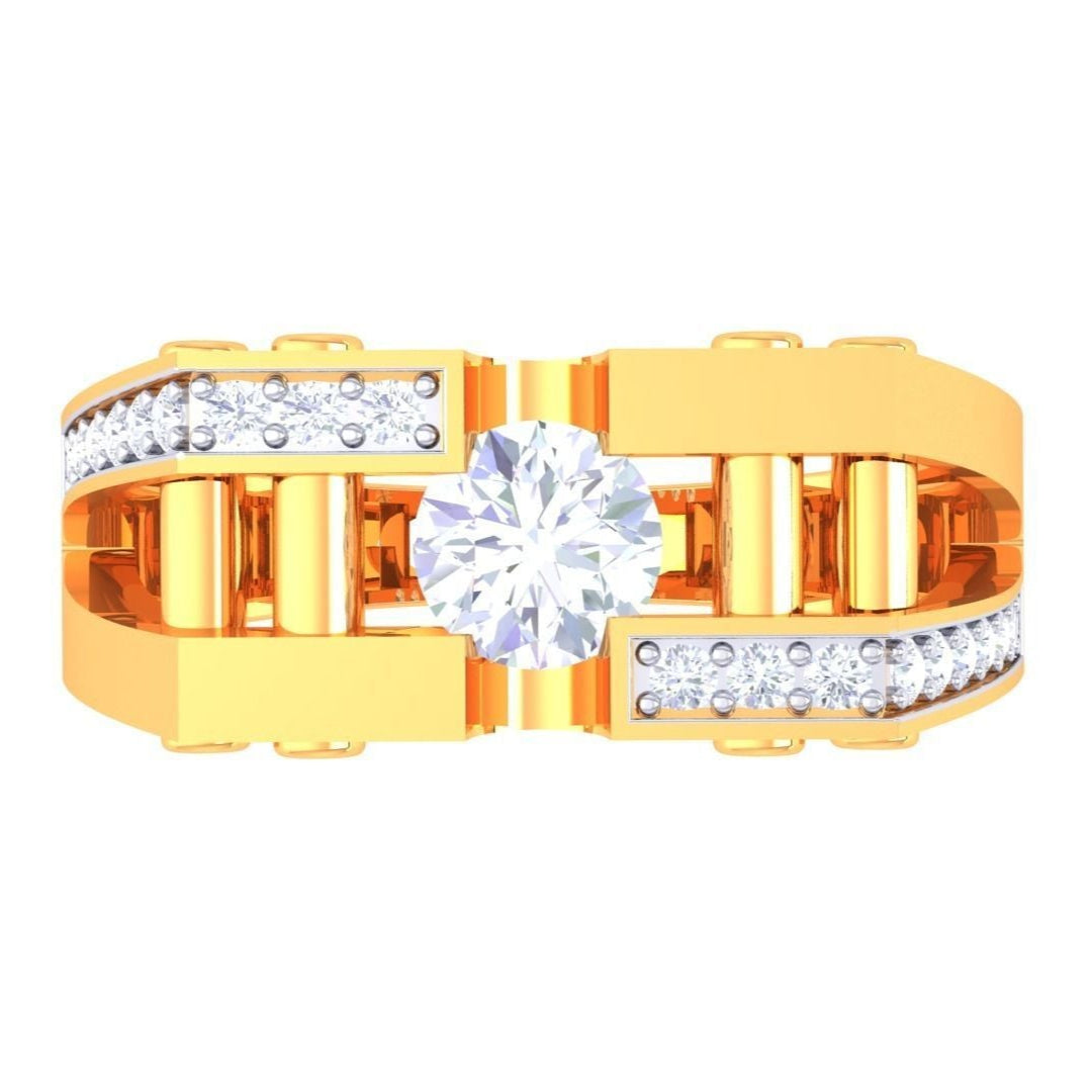 Oliver Diamond Mens Ring – Cutsandfacets