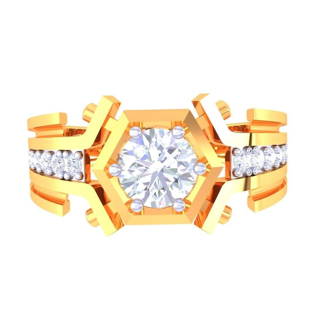 Montgomery Diamond Mens Ring – Cutsandfacets